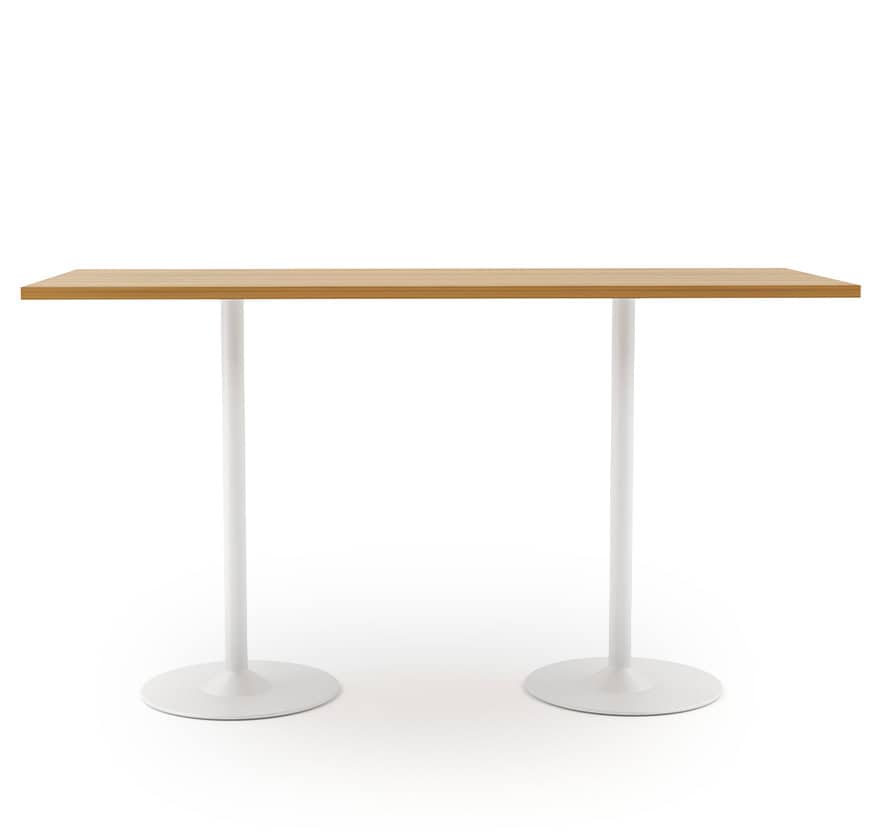 Tau Rectangular Bistro Table | Nurus